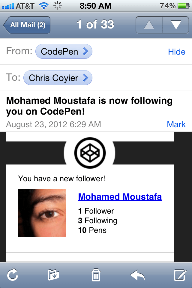 Emails! - CodePen Blog