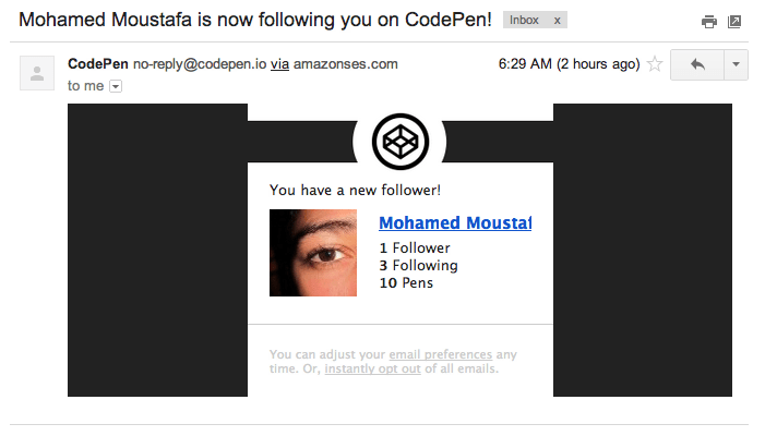 Emails! - CodePen Blog