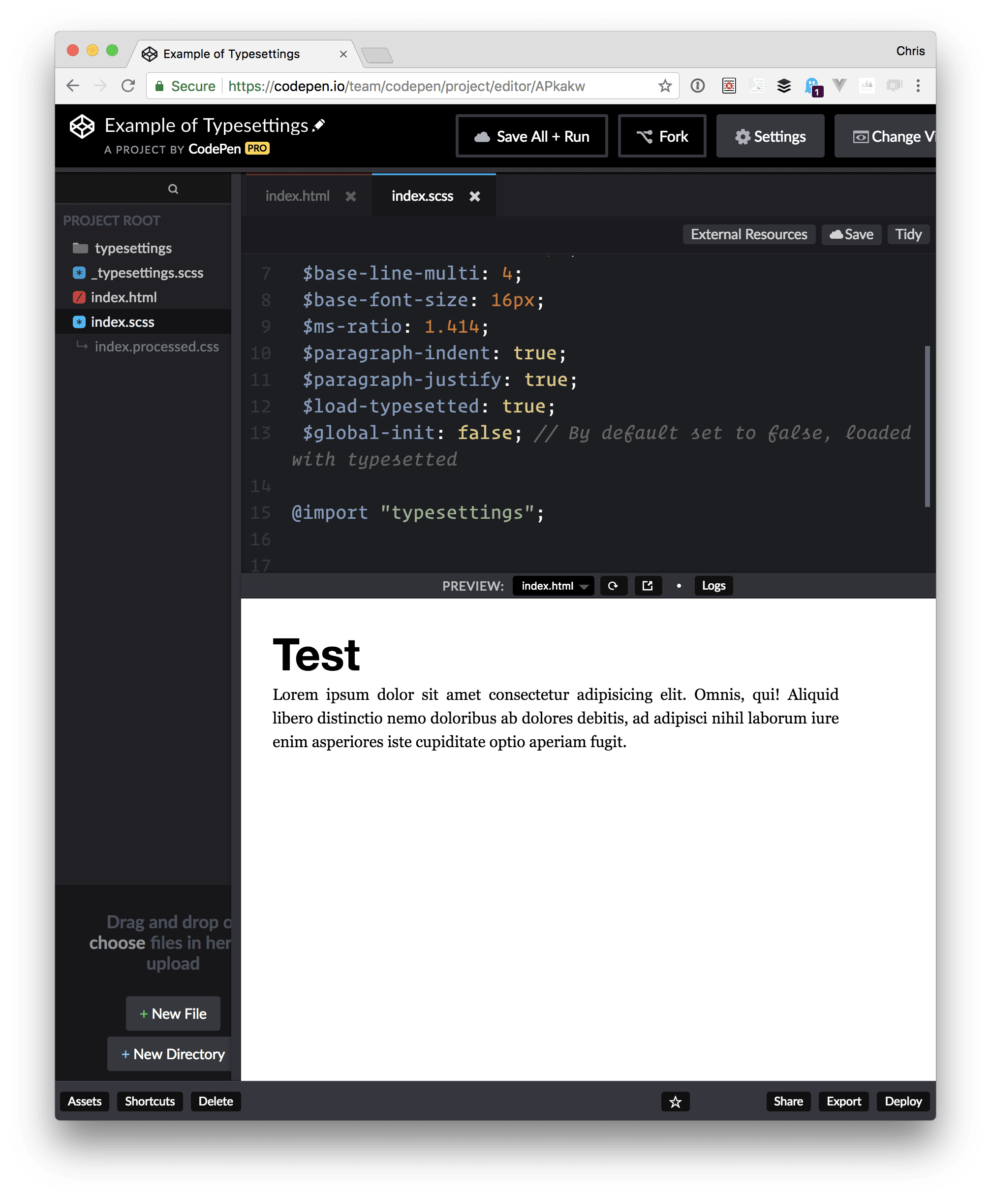 An Example Of A Sass Toolkit On Codepen Projects Codepen Blog