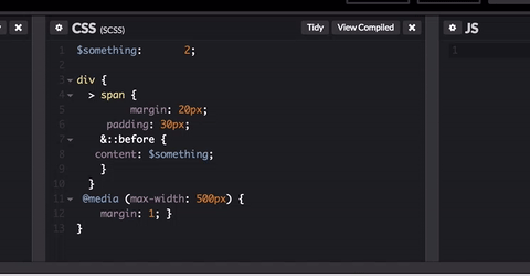 Tidy SCSS, Less, and JSX - CodePen Blog