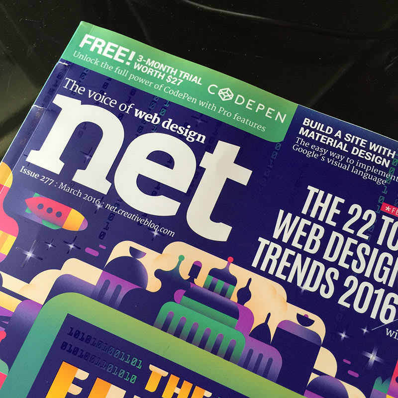 net magazine Promo - CodePen Blog