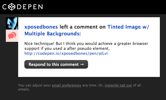 New Emails - CodePen Blog