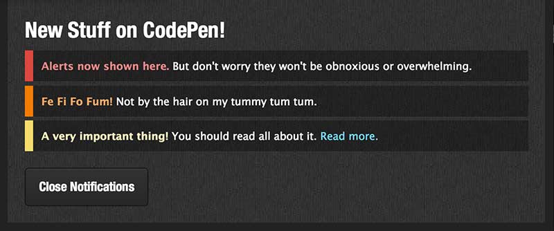 What's New? Our New What's New Area That's What's New - CodePen Blog