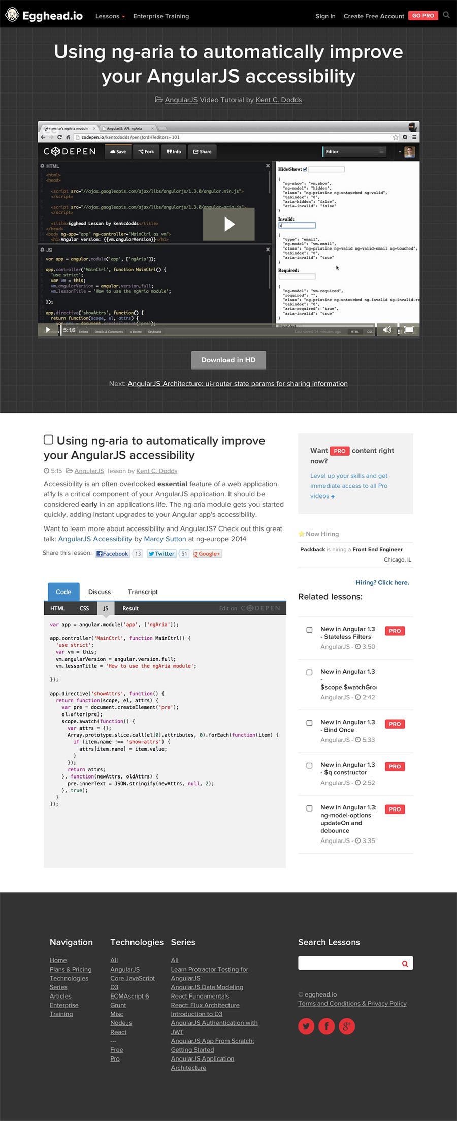 Egghead.io Uses CodePen - CodePen Blog