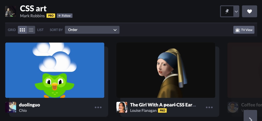 Collections: Reordered! - CodePen Blog