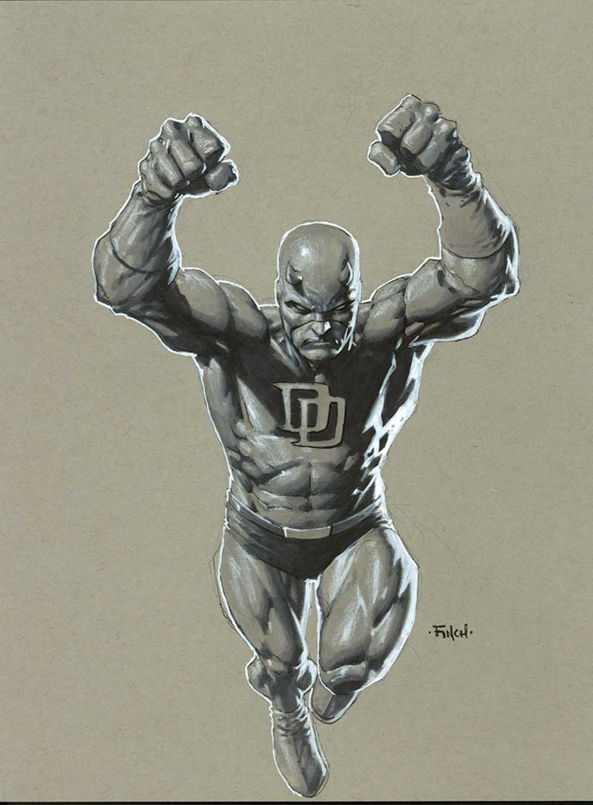 Daredevil by David Finch Original Comic Art Auction by | Nerd Crawler