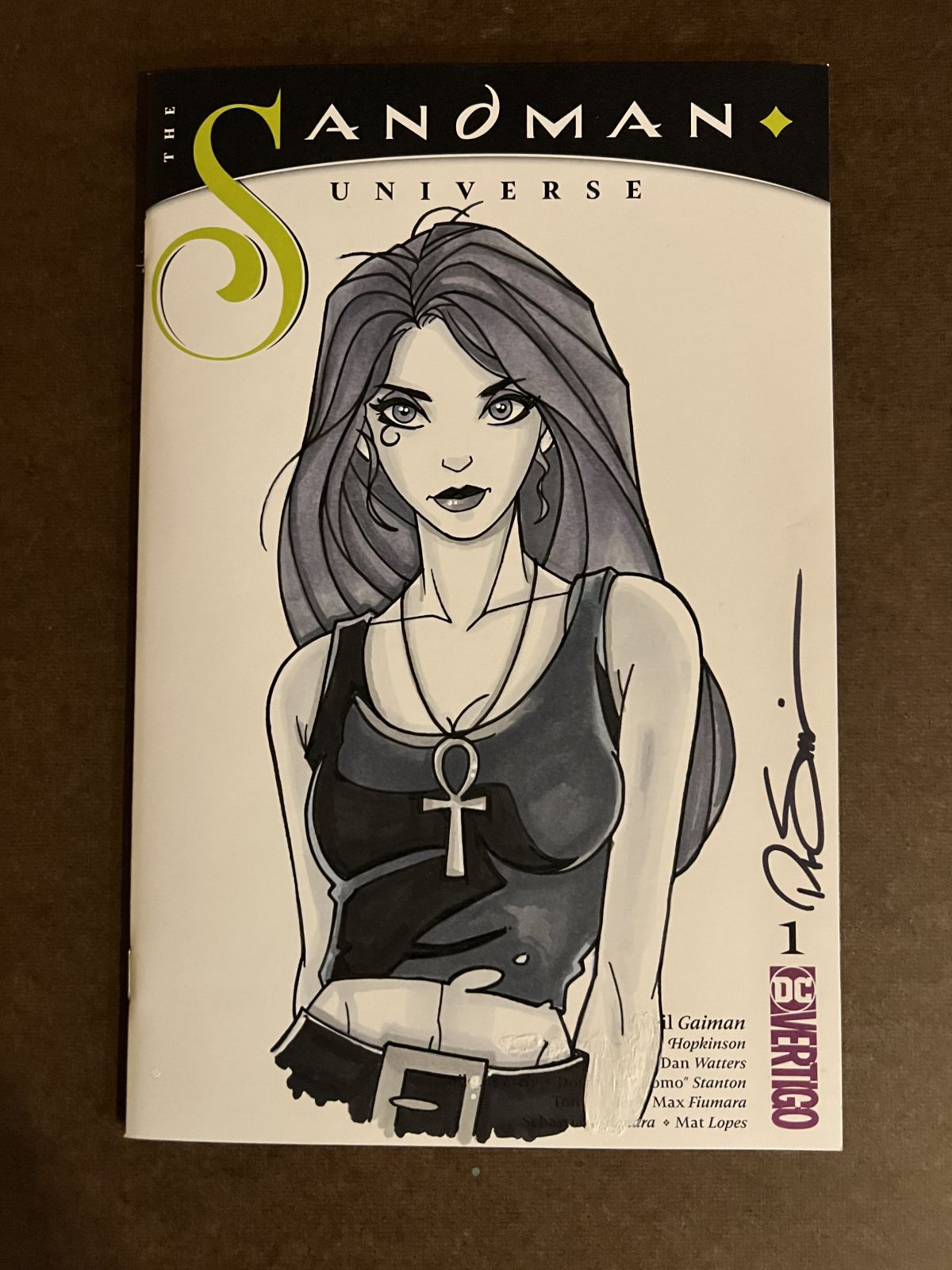 Original Death Sketch by artist Peter Smith Original Comic | Raremarq