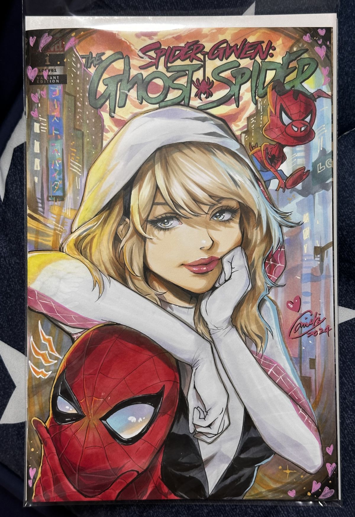 Spider and friends📸 Original Comic Art Auction by Miki | Raremarq