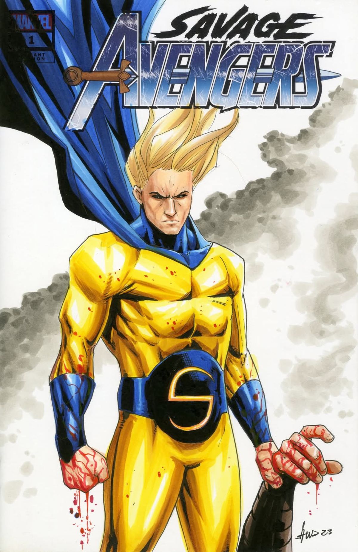 Sentry vs Ares Sketch Auction by Gus Mauk (@GusMauk678) | Nerd Crawler