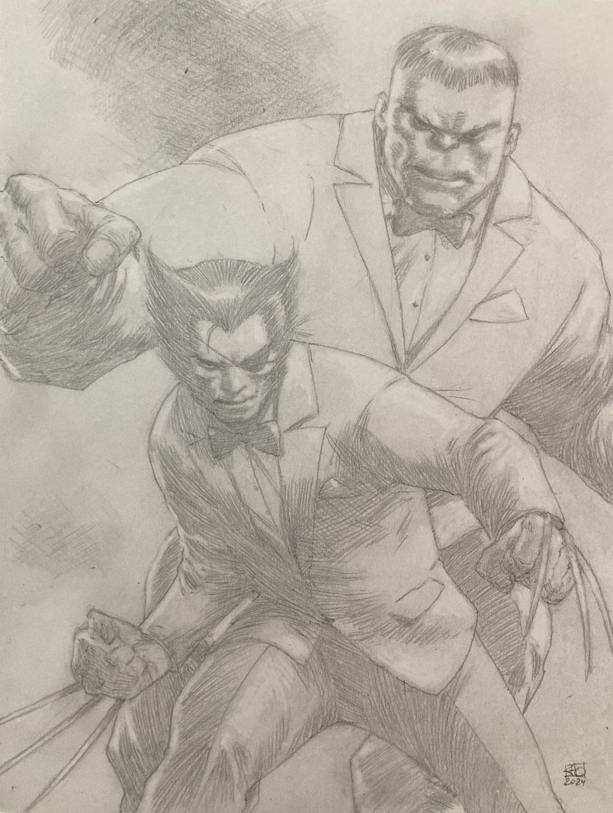 Patch and Joe Fixit! Original Comic Art Auction by Khoi | Nerd Crawler