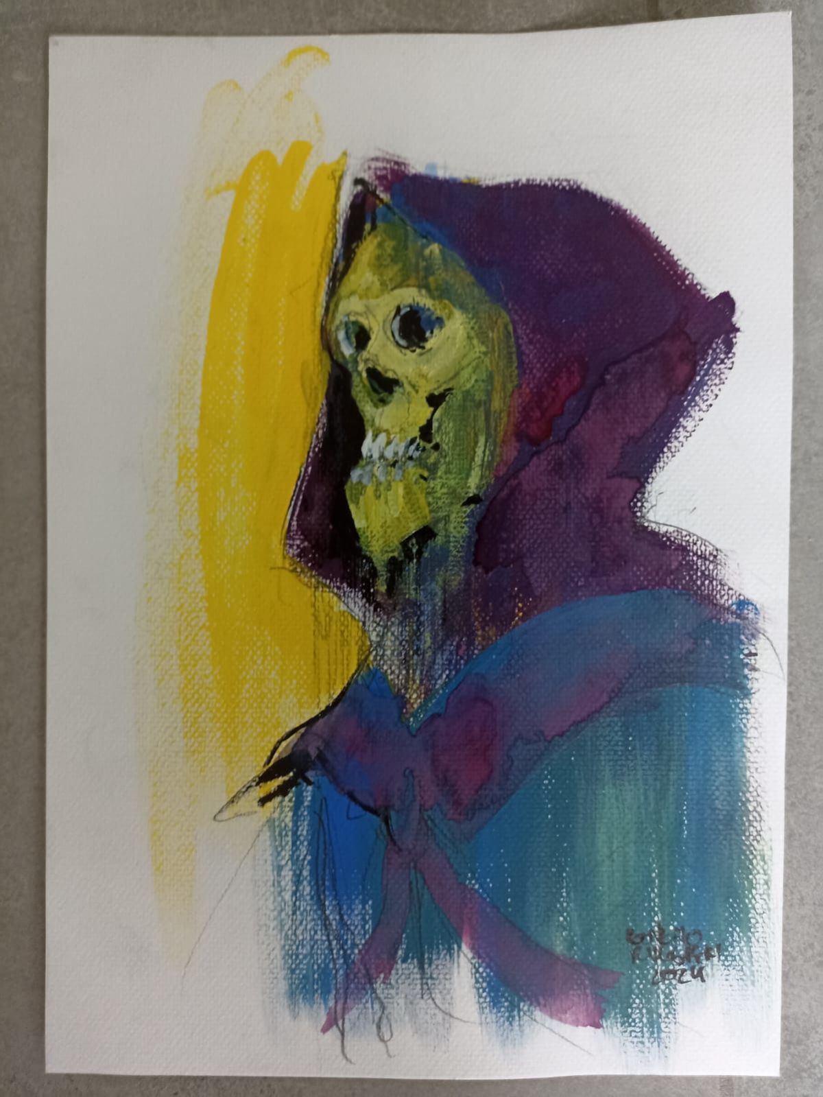 Skeletor by Gonzalo Ruggieri Comic Art Commission | Nerd Crawler