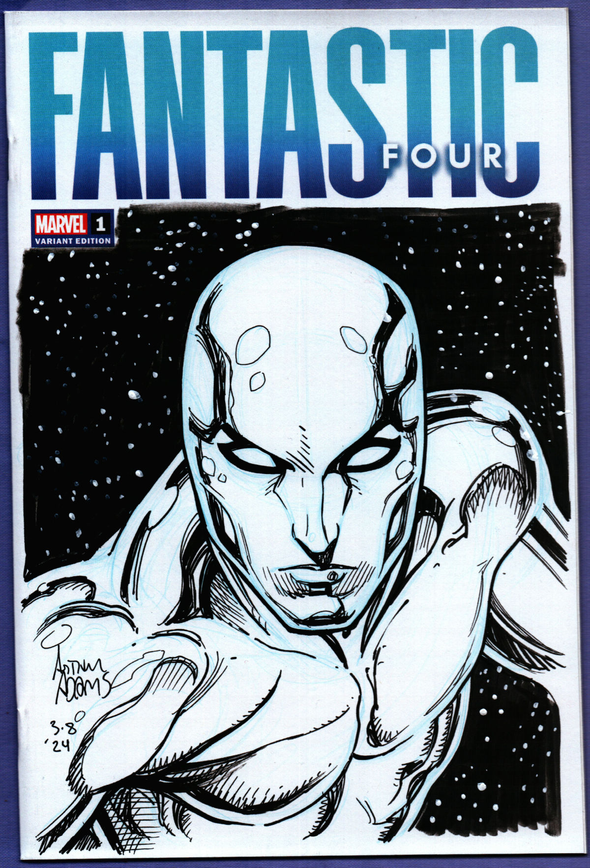 One Arthur Adams Commission drawn at SDCC 2024 (Mail | Nerd Crawler