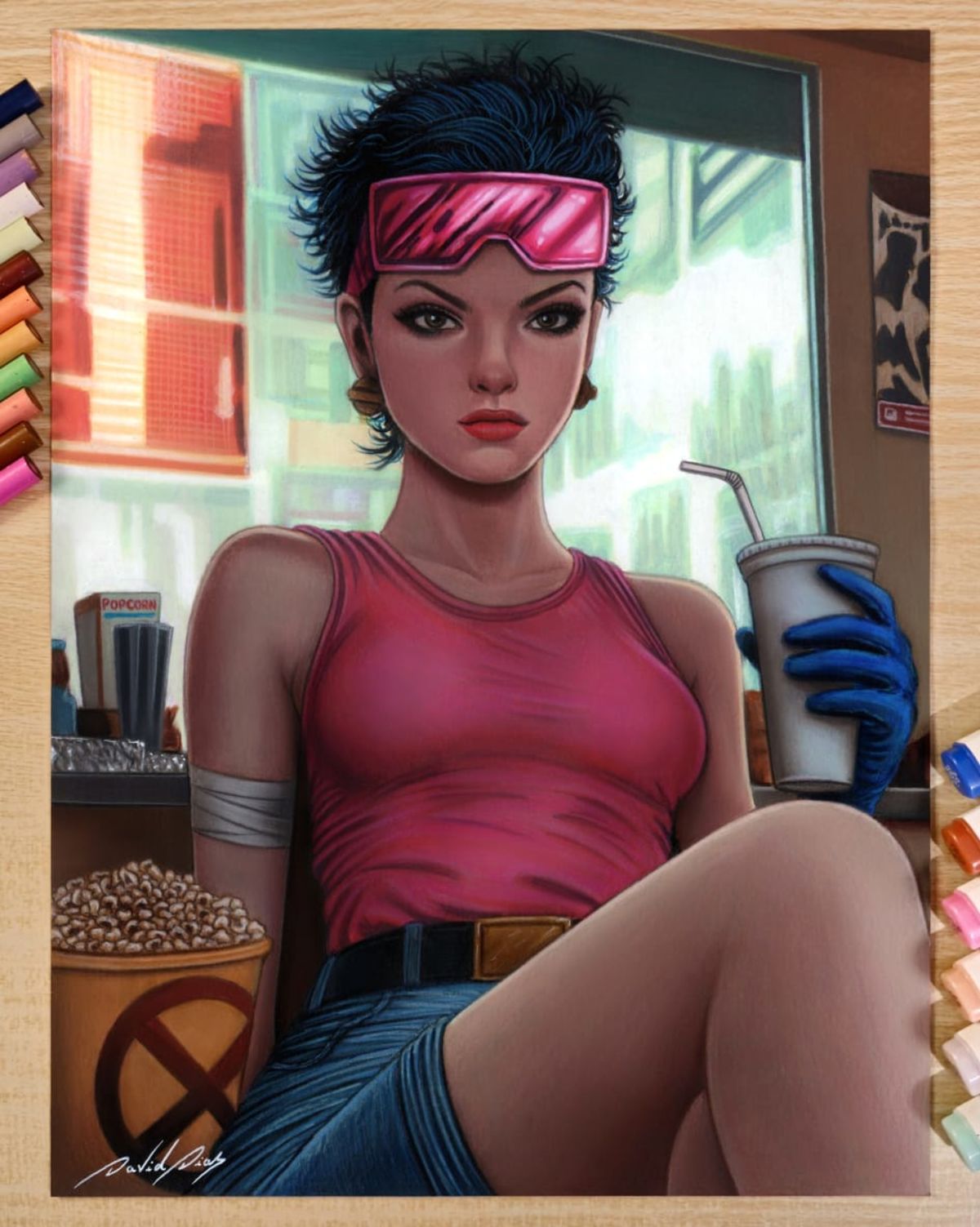 Jubilee - Original Artwork by David Dias Comic Art | Nerd Crawler