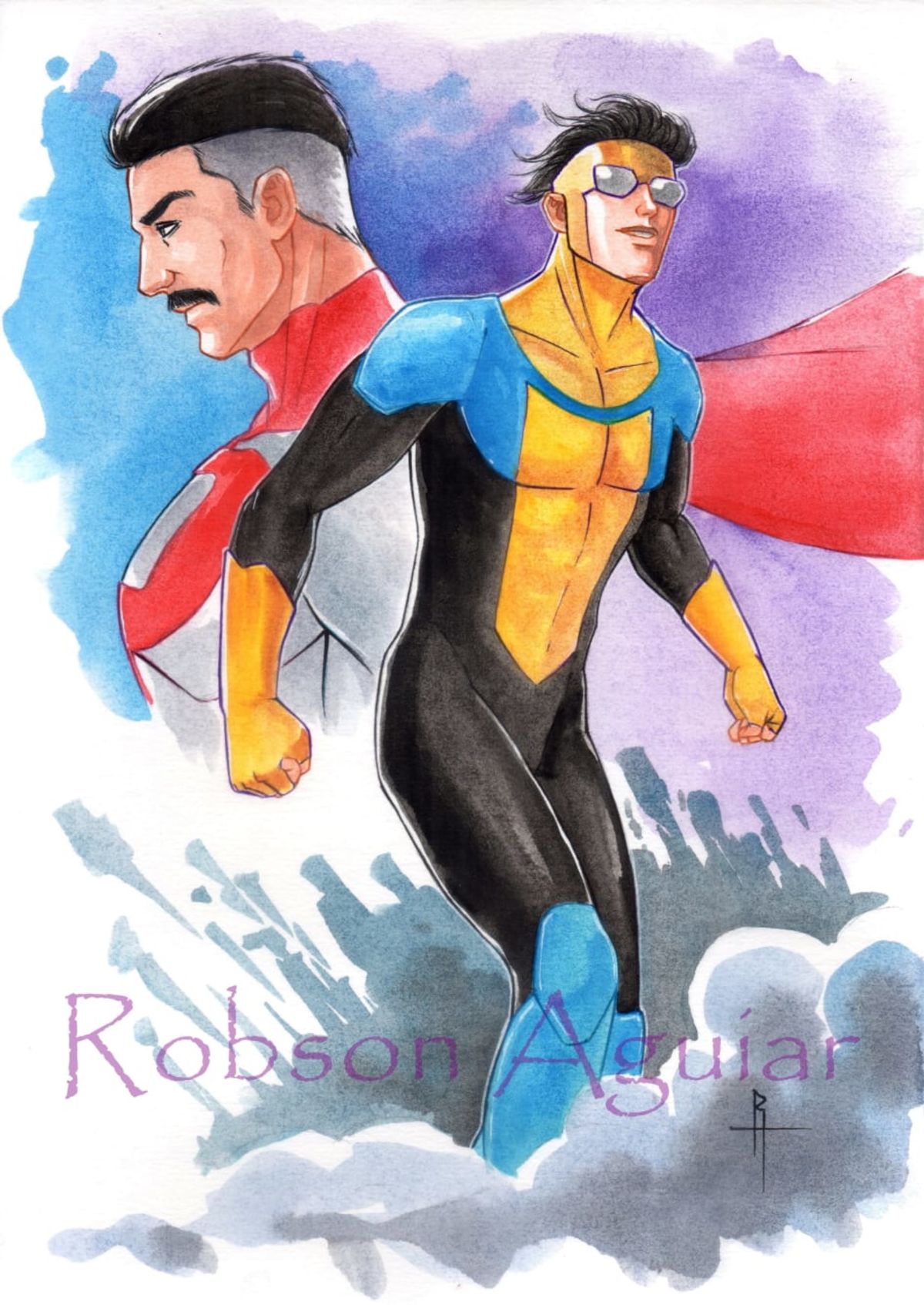 Invincible Original Comic Art Auction by Robson Aguiar | Raremarq