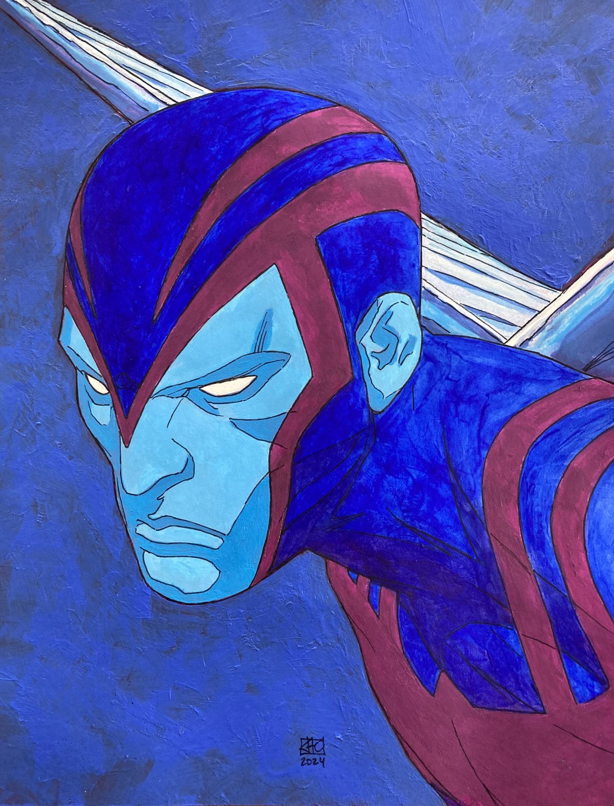 Archangel! Warren Worthington! Original Comic Art Auction | Raremarq