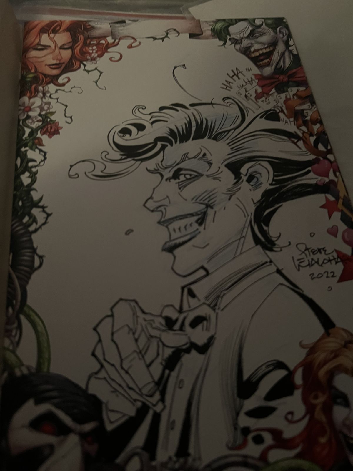 Joker by Steve Leialoha Original Comic Art Auction by | Raremarq