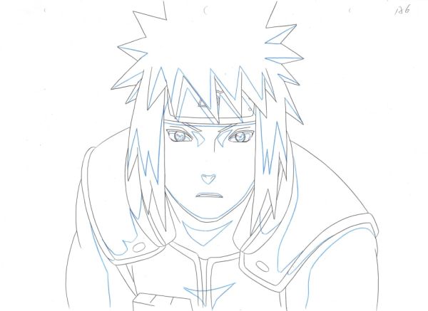 Naruto Shippuden Animation Production Sketch Genga Cel 06 | Raremarq