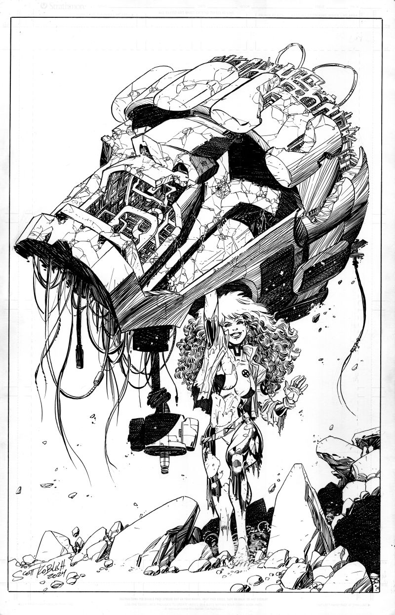 Original Comic Art Auctions Nerd Crawler