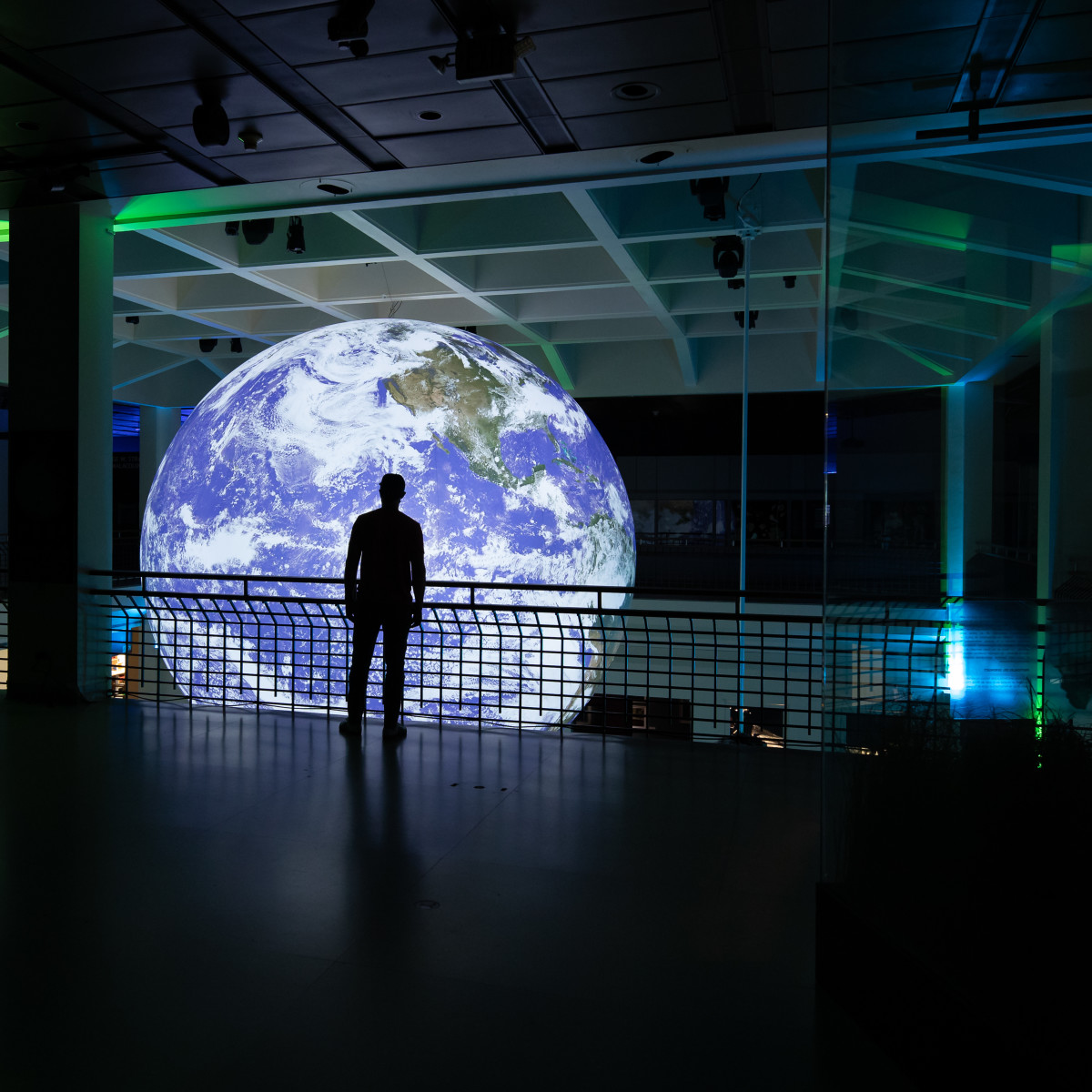 Stunning new glimpse of Earth shines at Museum of Natural Science ...
