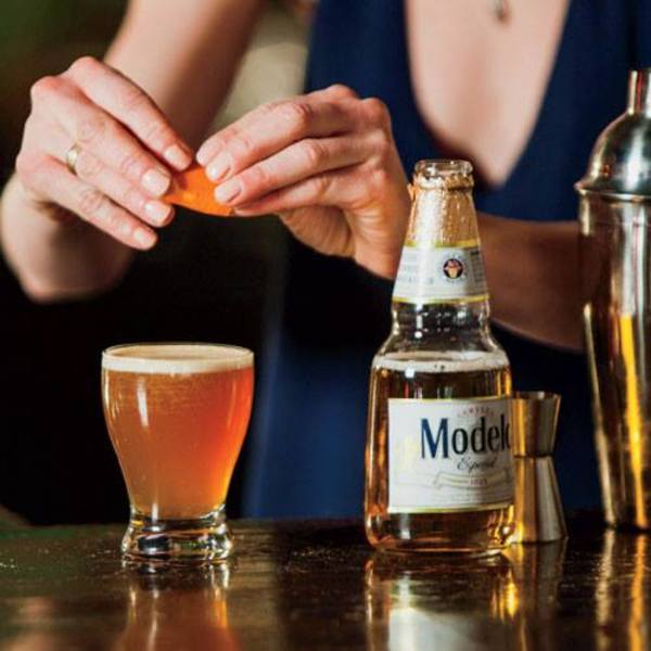 Modelo mixes up a darling cocktail just in time for Valentine’s Day ...