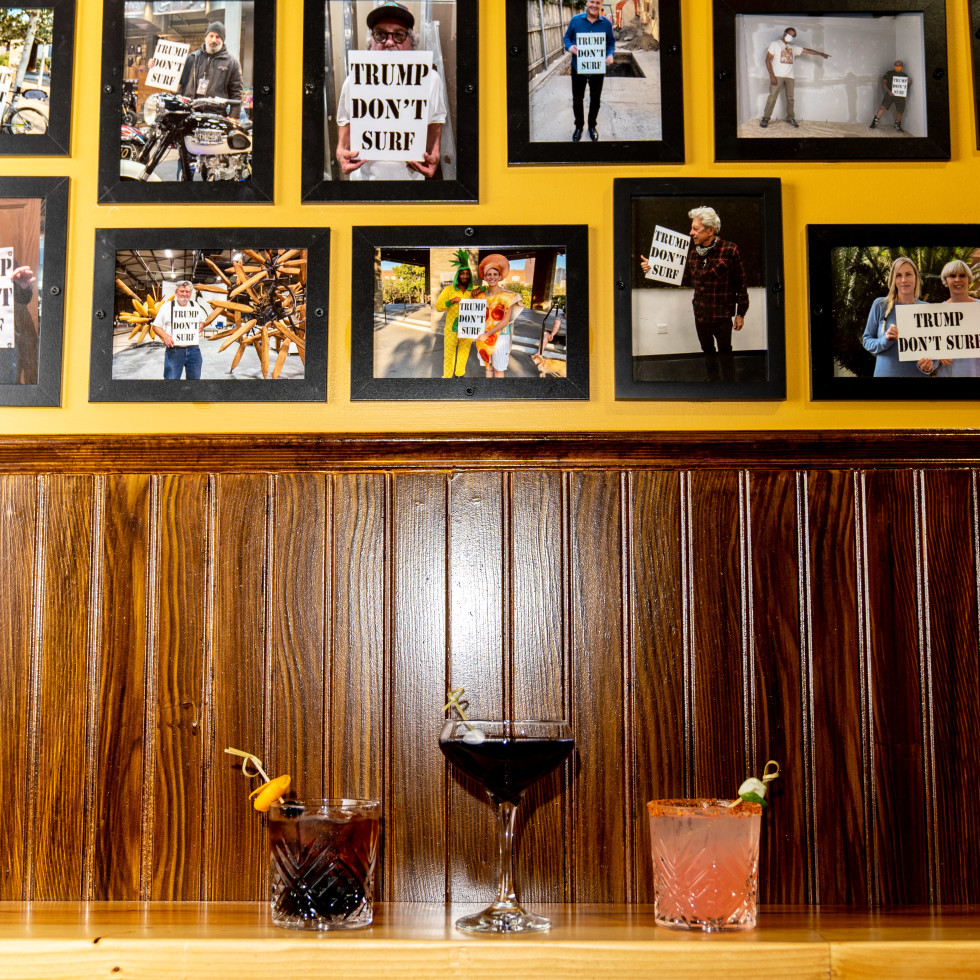 Beachy new bar with retro cowboy vibe surfs into Memorial - CultureMap ...