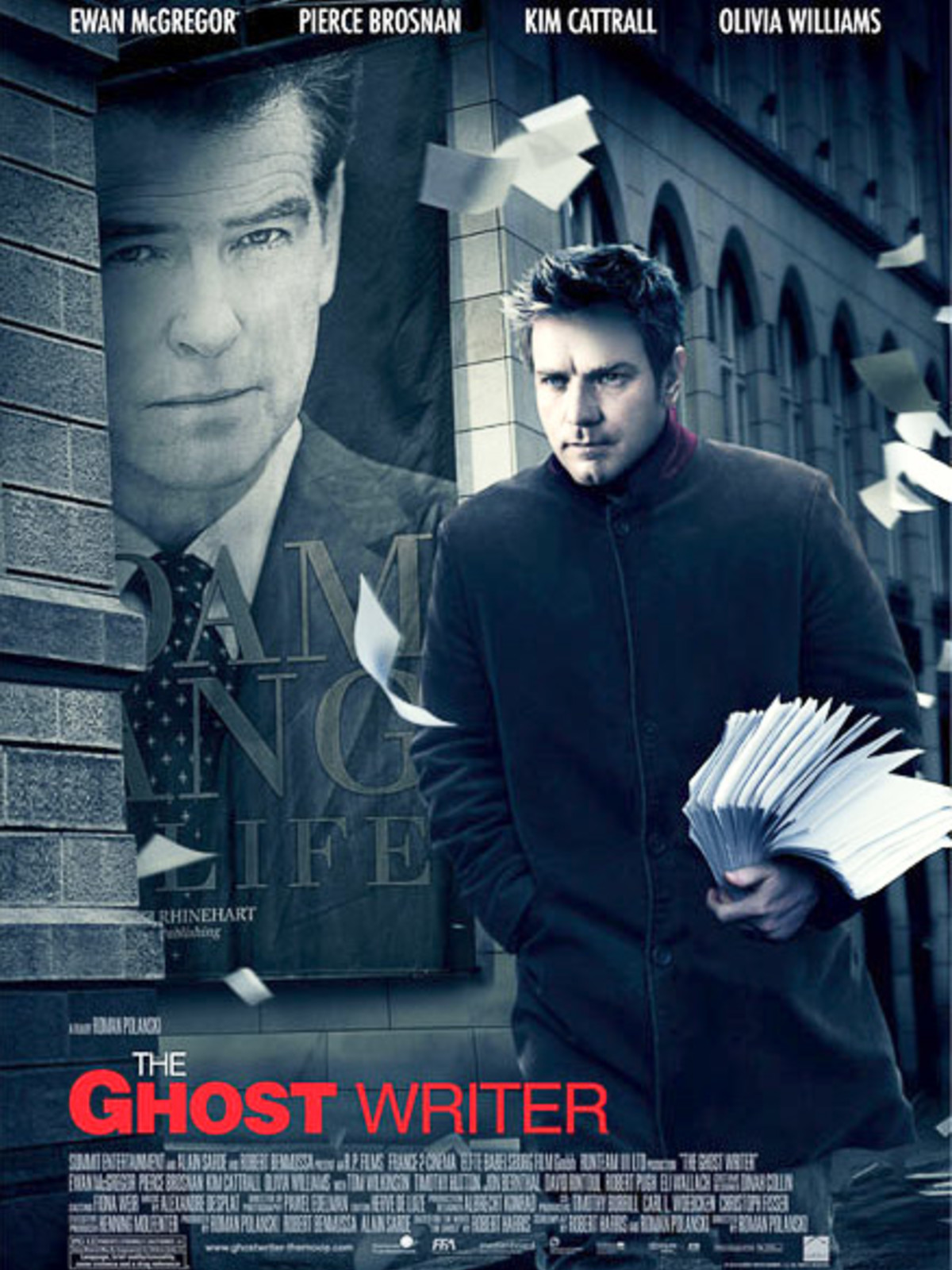 Polanski's suspenseful Ghost Writer is an exercise in '70s-style pa ...