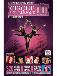 Viva Dallas Burlesque presents Cirque du Burlesque - Event -CultureMap ...