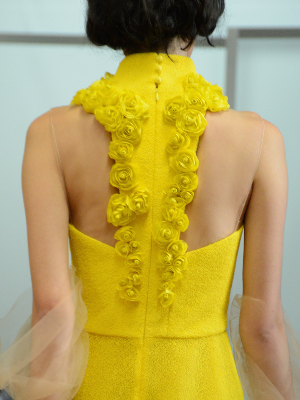 Angel Sanchez gets back to his roots with romantic evening wear ...