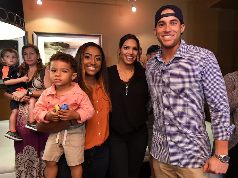 Astros star George Springer and teammates bowl a strike for charity ...