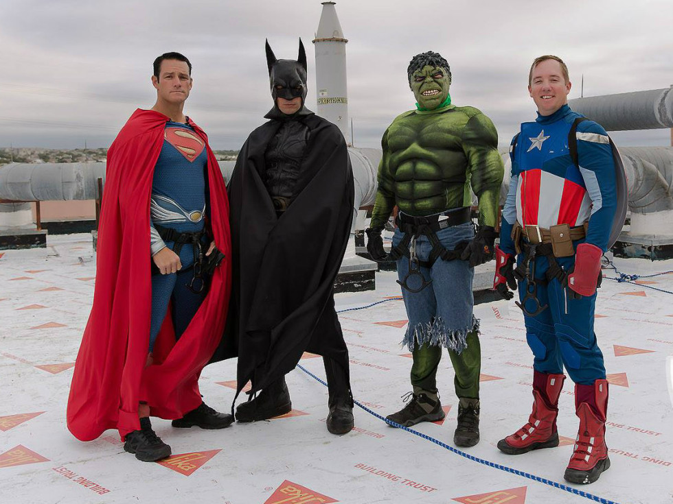 Superheroes surprise San Antonio hospital with marvel-ous visit ...