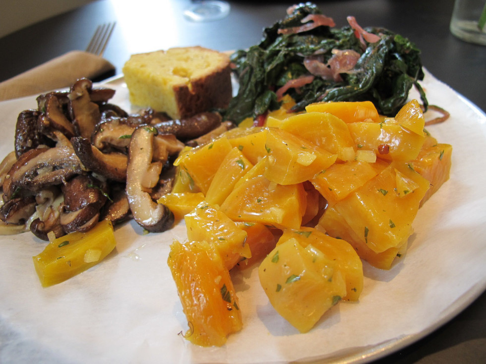 A grownup way to get your greens: Vegetable sampler plates catchin ...