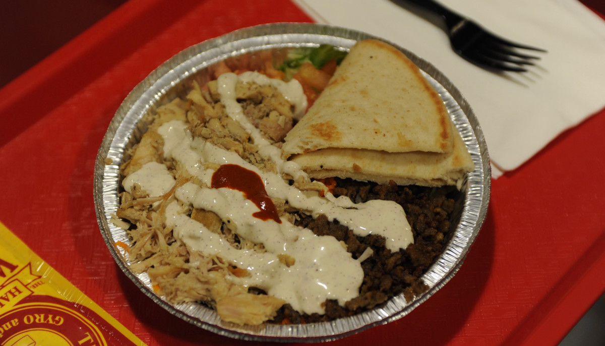 First taste: At Halal Guys, it really is all about the white sauce ...