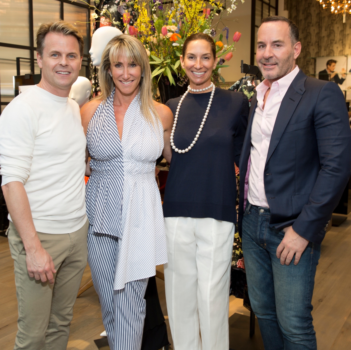 Houston social set meet and mingle with luxe sportswear designer ...