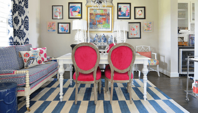 Interior designer's Fort Worth home makes a colorful statement ...