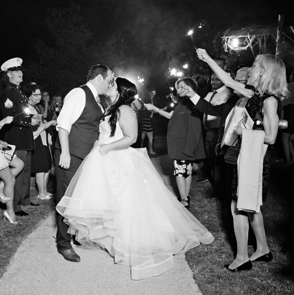 Modern romance culminates with rustic chic Texas wedding in fall hues ...