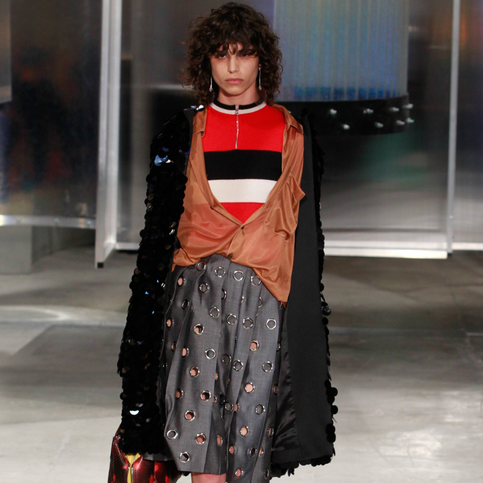 Prada's rabbit trick: Collection multiples with looks for both sexes ...