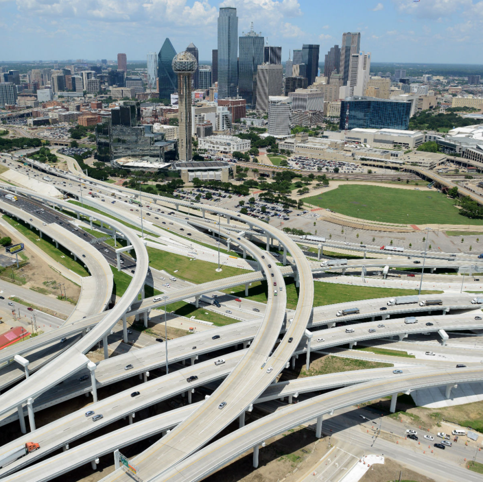 Watch for major traffic shift plus new exit on downtown Dallas freeway ...