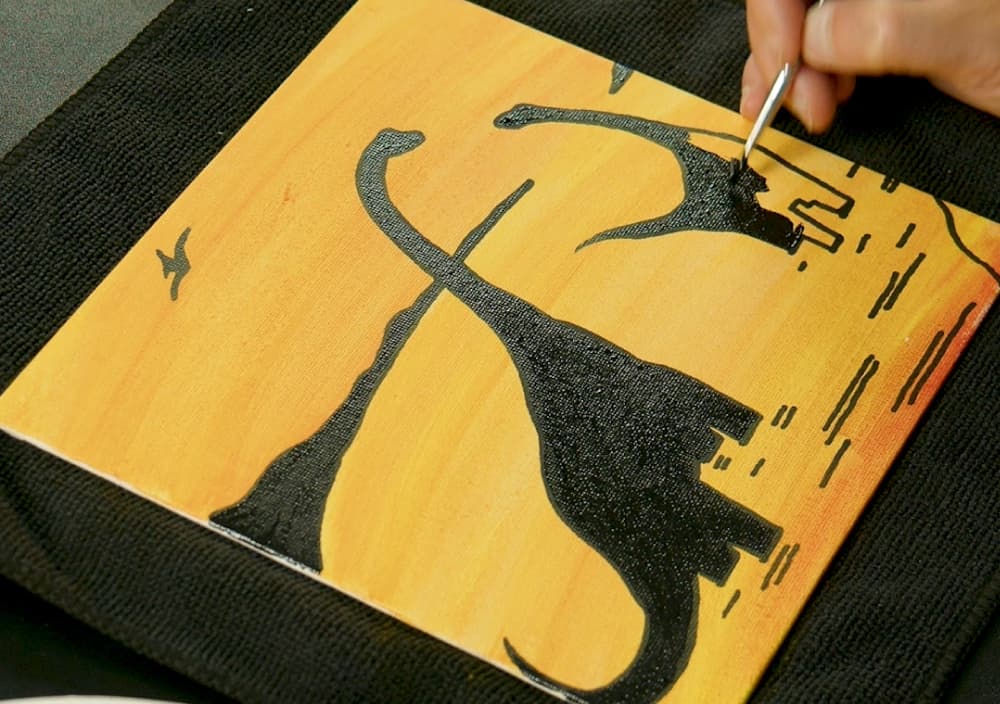 Sunset-osaurus - Cupixel