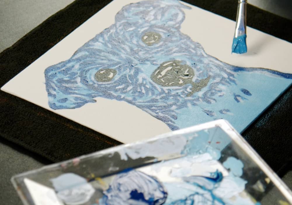 Acrylic Pets: Pop-Art Pup - Cupixel