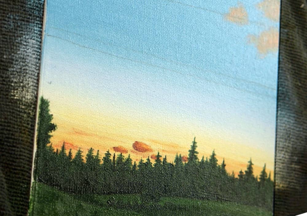 Evergreen Sunset - Cupixel