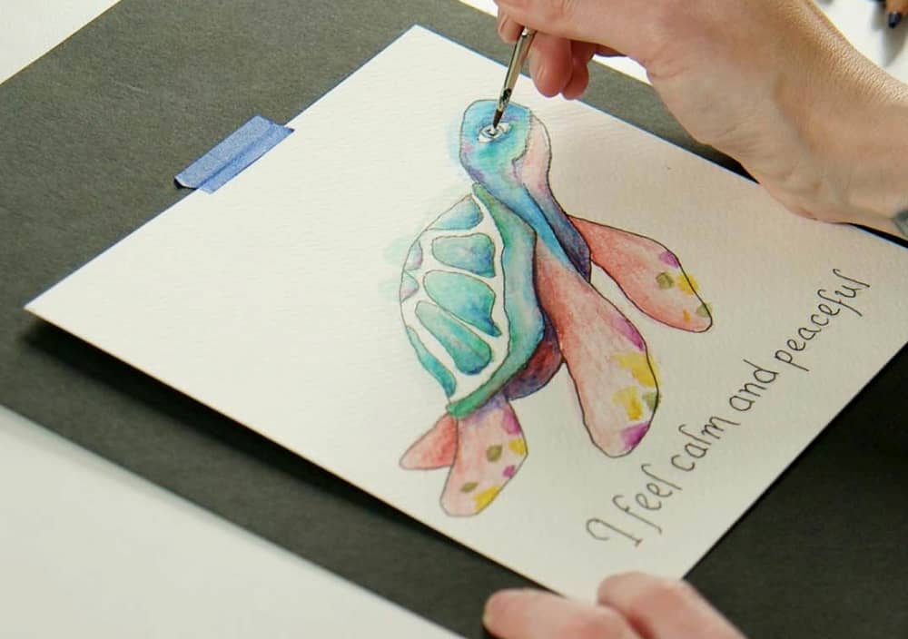 Animal Affirmations: Sea Turtle - Cupixel