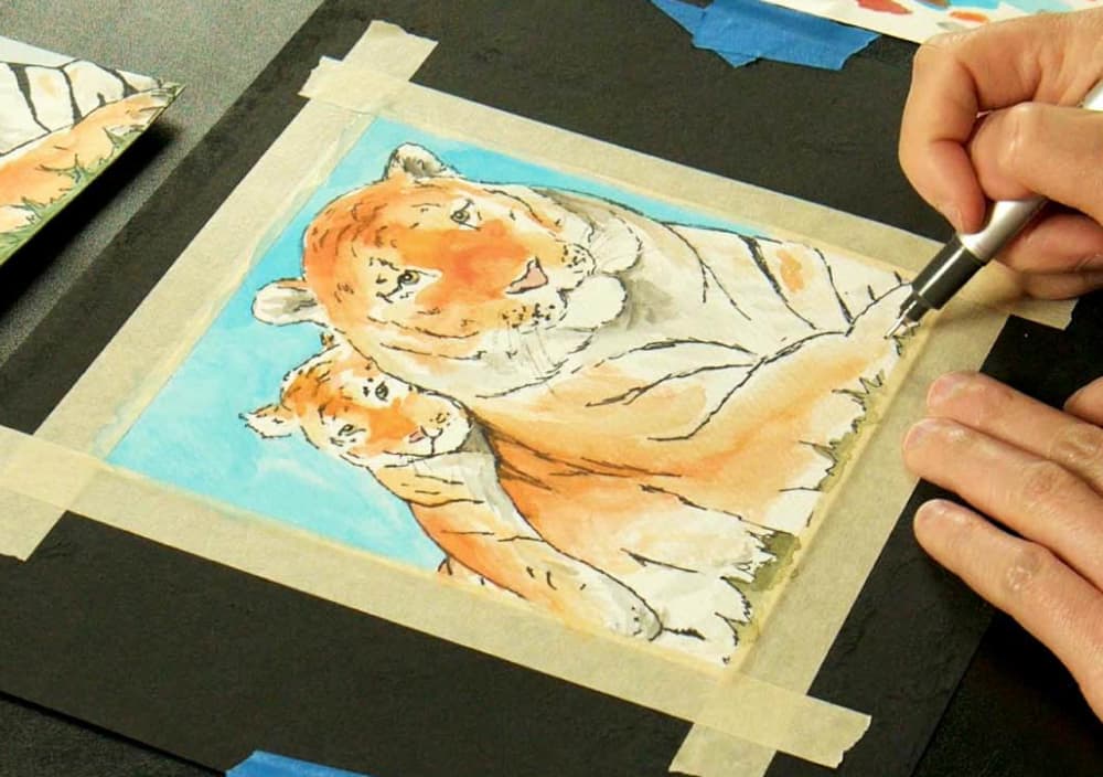 Tiger and Cub - Cupixel