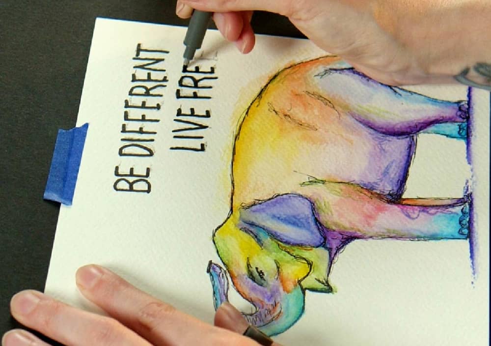 Animal Affirmations: Elephant - Cupixel