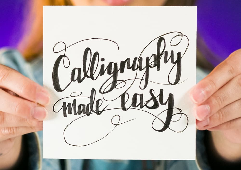 Live Replay: Calligraphy With The Text Editor - Cupixel