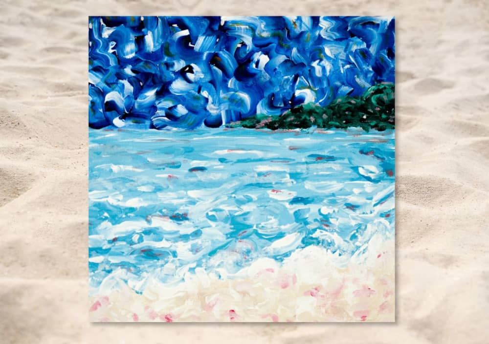 Impressionism: Beach Scene - Cupixel