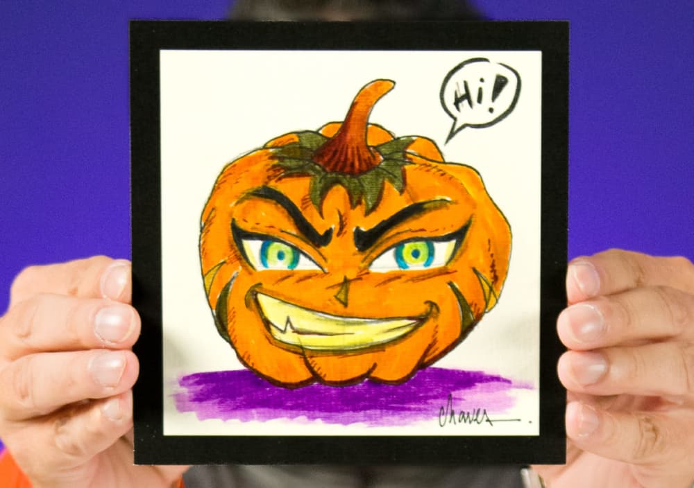 Manga Style Pumpkin - Cupixel