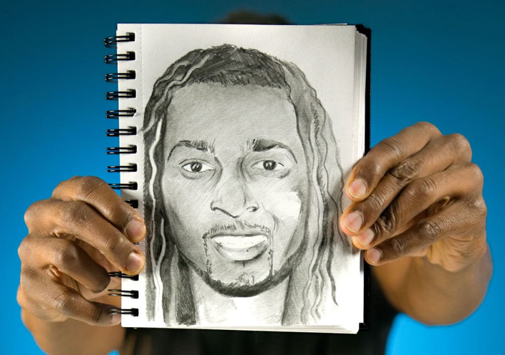 Pencil Self Portrait - Cupixel