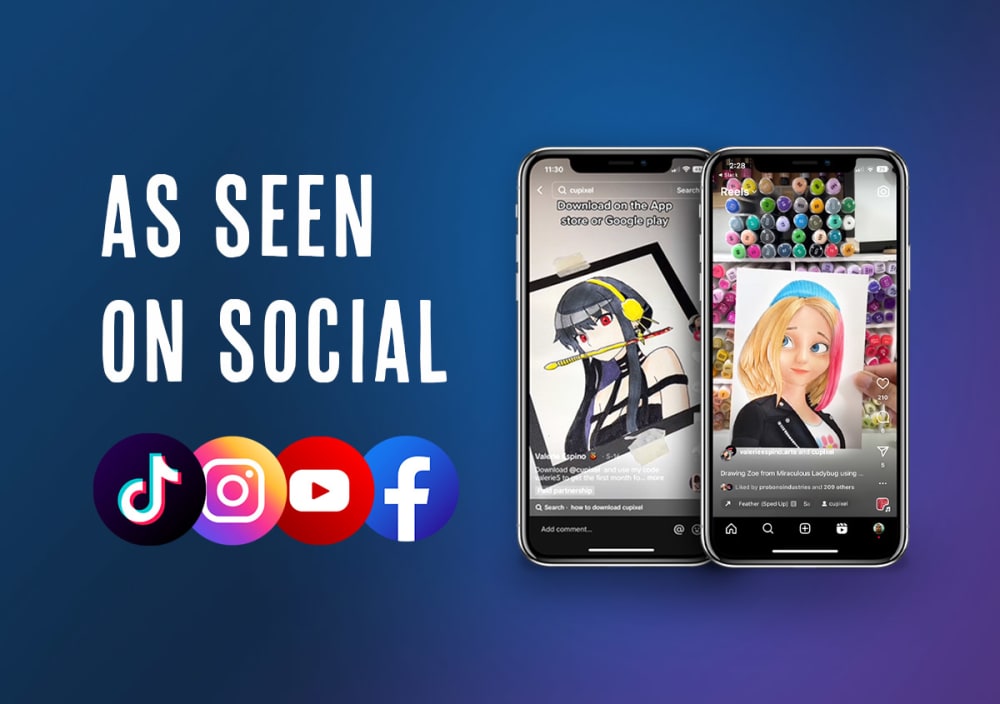 As Seen on Social - Cupixel