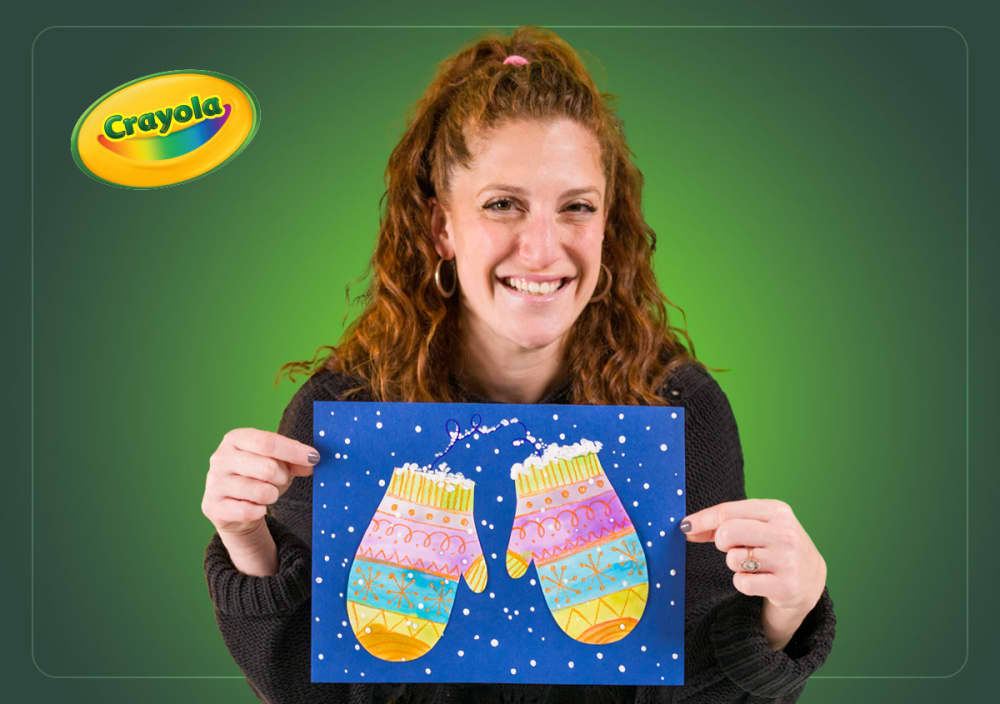 Winter Mittens Craft - Cupixel