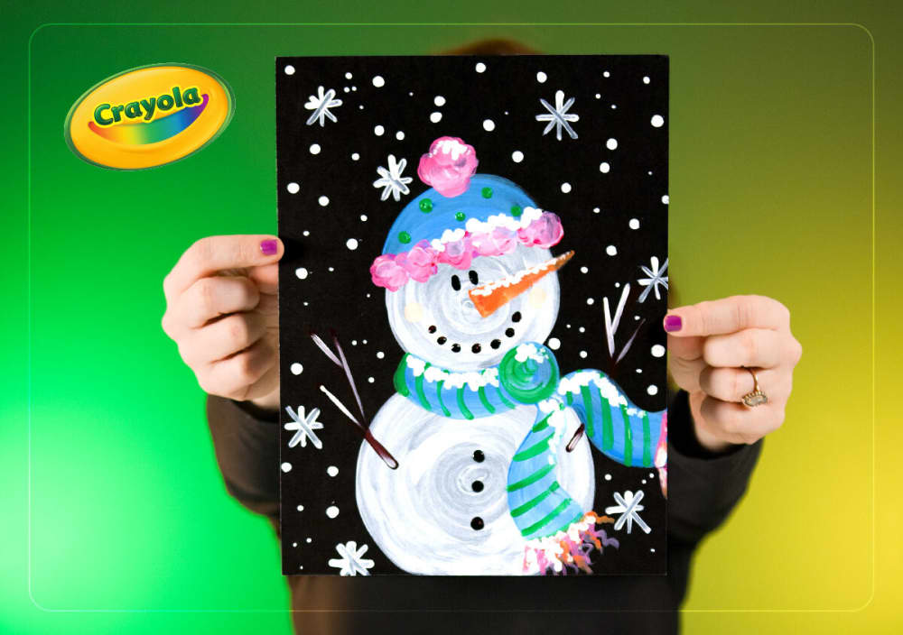 Paint A Snowman! - Cupixel